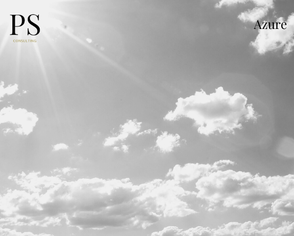 A blog by Paul Sanders - Cloud strategy and architecture